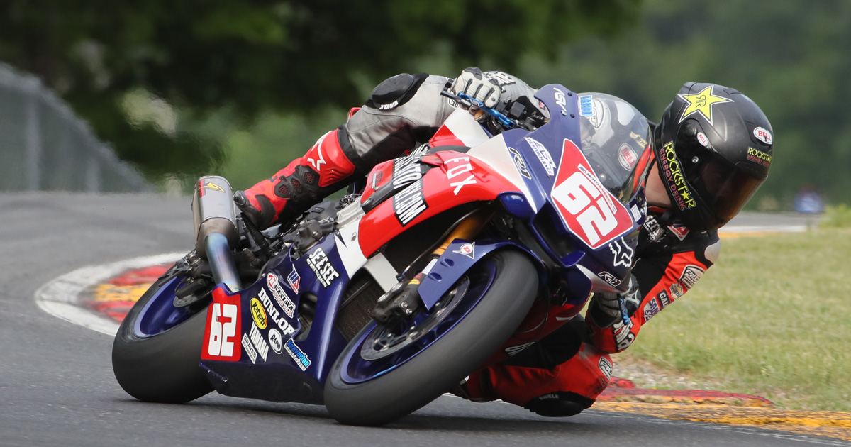 MotoAmerica Podium in Wisconsin Andy DiBrino Racing